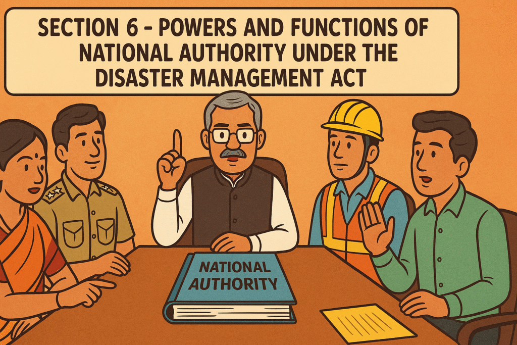 Section 6 – Powers and Functions of National Authority under the ...