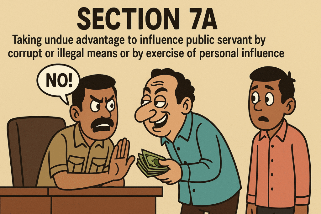 Section 7A of the Prevention of Corruption Act, 1988 – Taking Undue ...