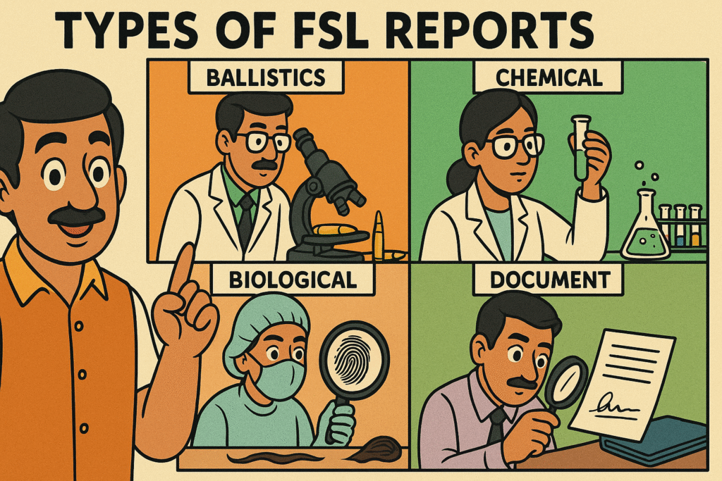 Types of FSL Reports and Their Importance in Criminal Trials - Dr ...