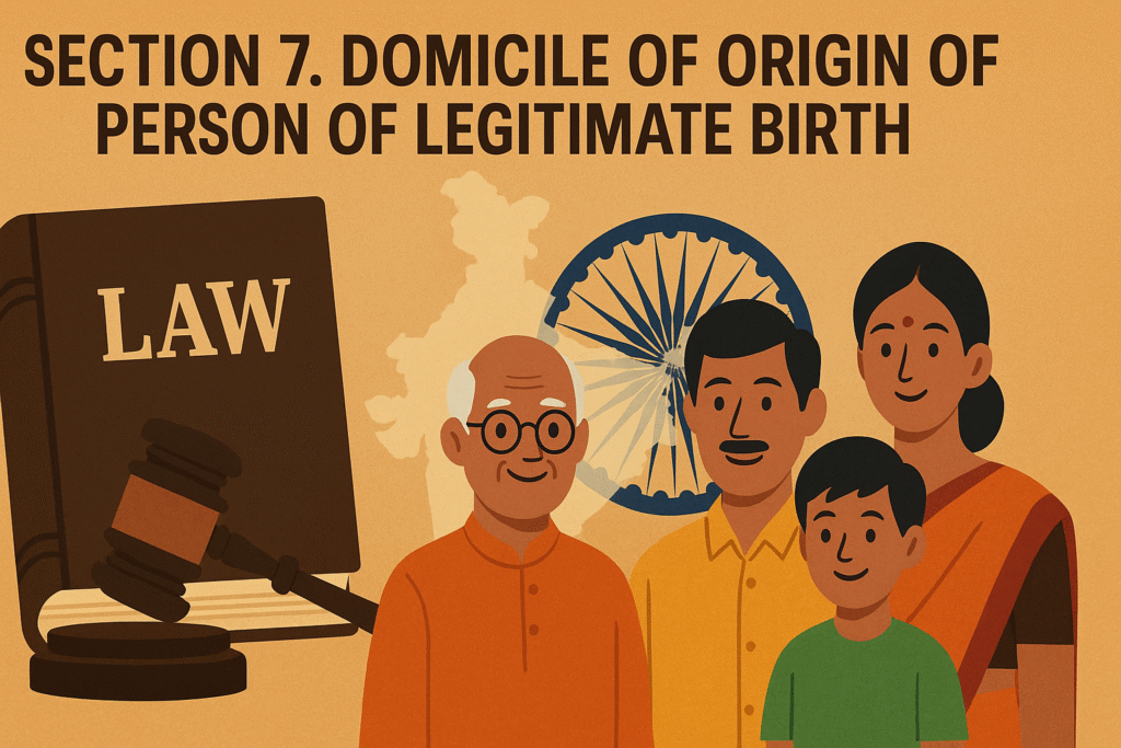 Understanding Section 7: Domicile of Origin of a Person of Legitimate ...