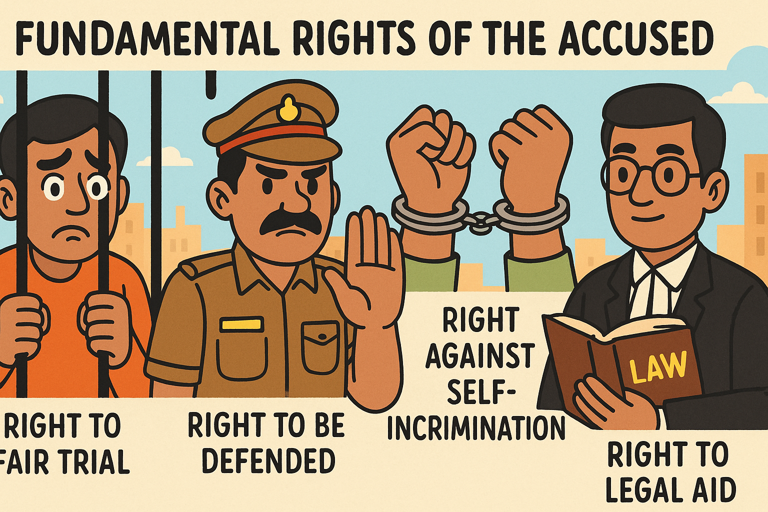 Understanding the Fundamental Rights of the Accused in India: A ...