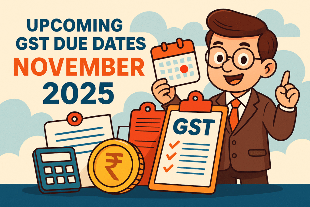 Upcoming GST Due Dates November 2025: Complete Guide for Taxpayers ...