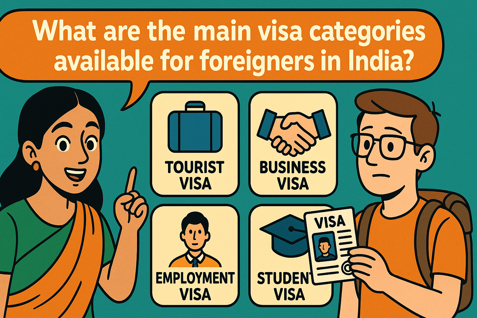 What Are the Main Visa Categories Available for Foreigners in India ...