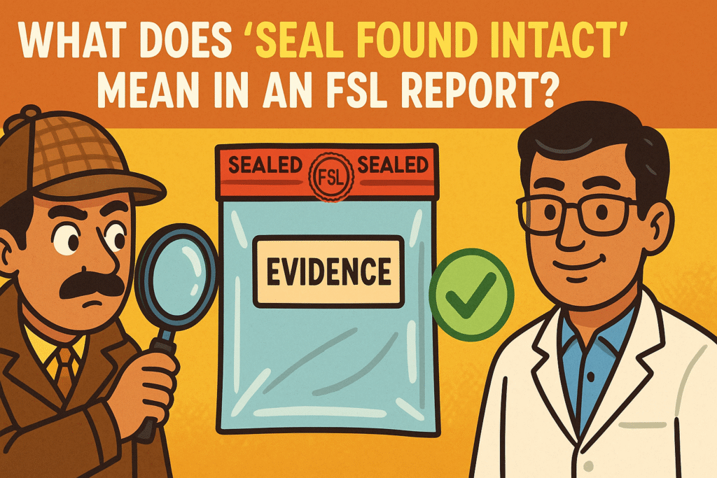 What Does ‘Seal Found Intact’ Mean in an FSL Report? Understanding Its ...