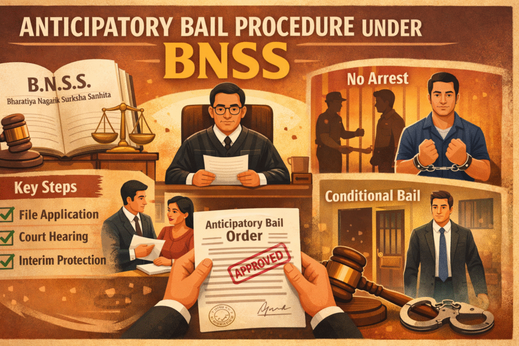 Anticipatory Bail Procedure under BNSS: A Comprehensive Guide for the ...