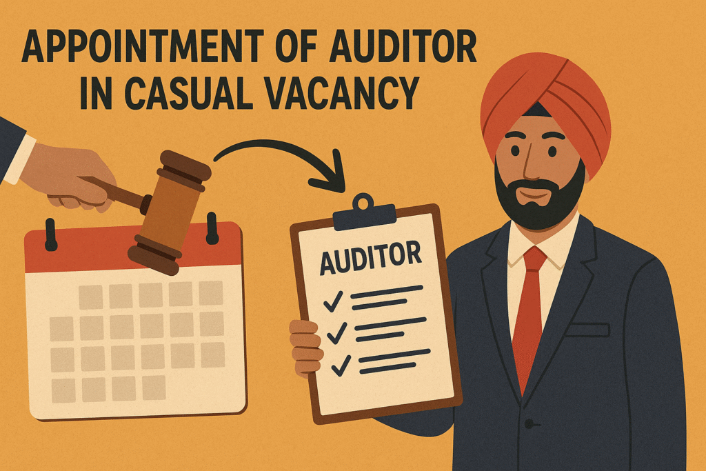 Appointment of Auditor in Casual Vacancy: A Comprehensive Legal Guide ...