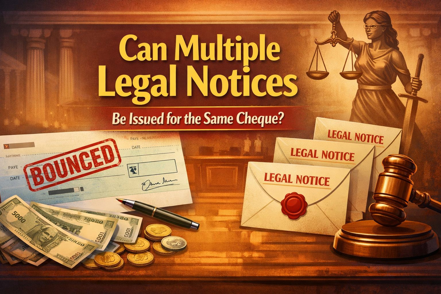 Can Multiple Legal Notices Be Issued for the Same Cheque?Understanding ...