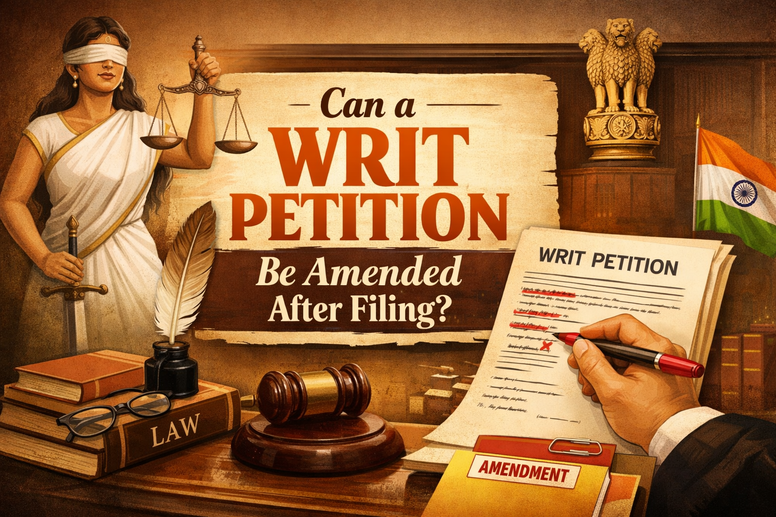 Can a Writ Petition Be Amended After Filing? - Dr. Abhishek Gandhi