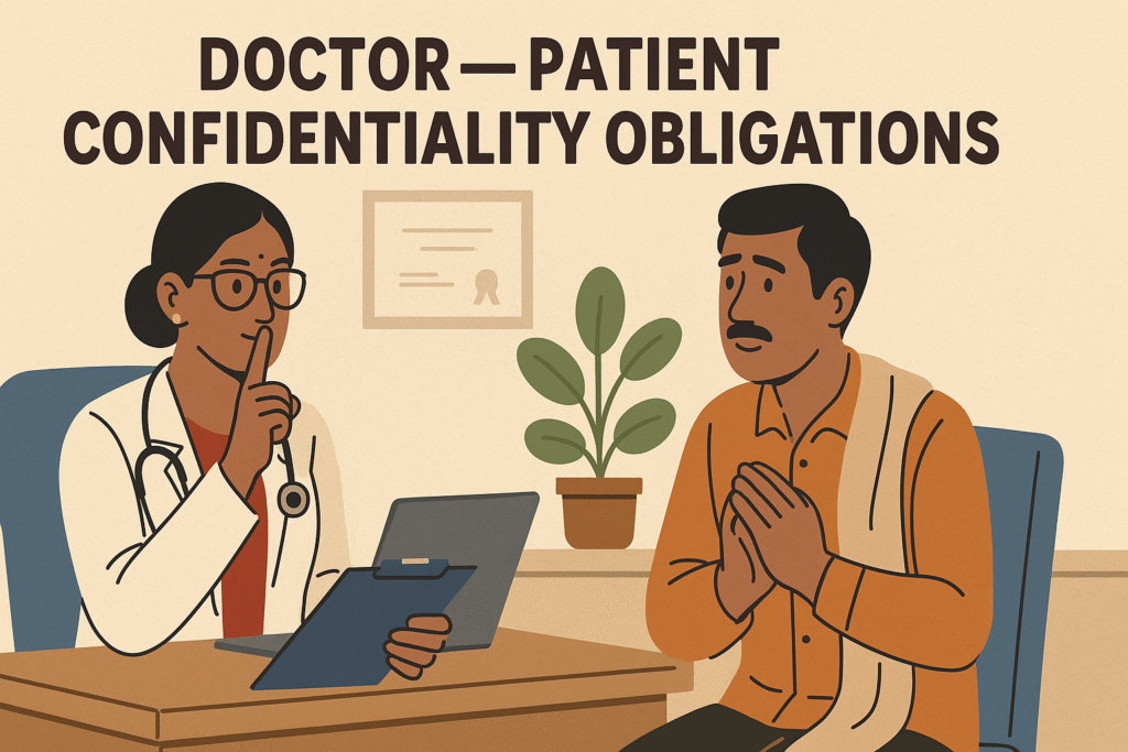 Doctor–Patient Confidentiality Obligations: A Comprehensive Legal Guide ...