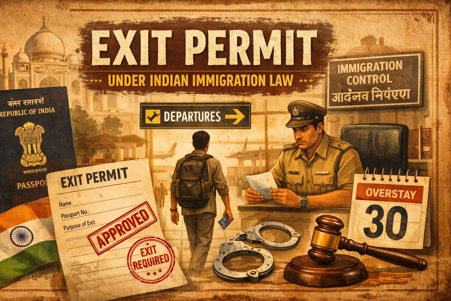 Exit Permit under Indian Immigration Law: Meaning, Legal Framework, and Practical Implications ...