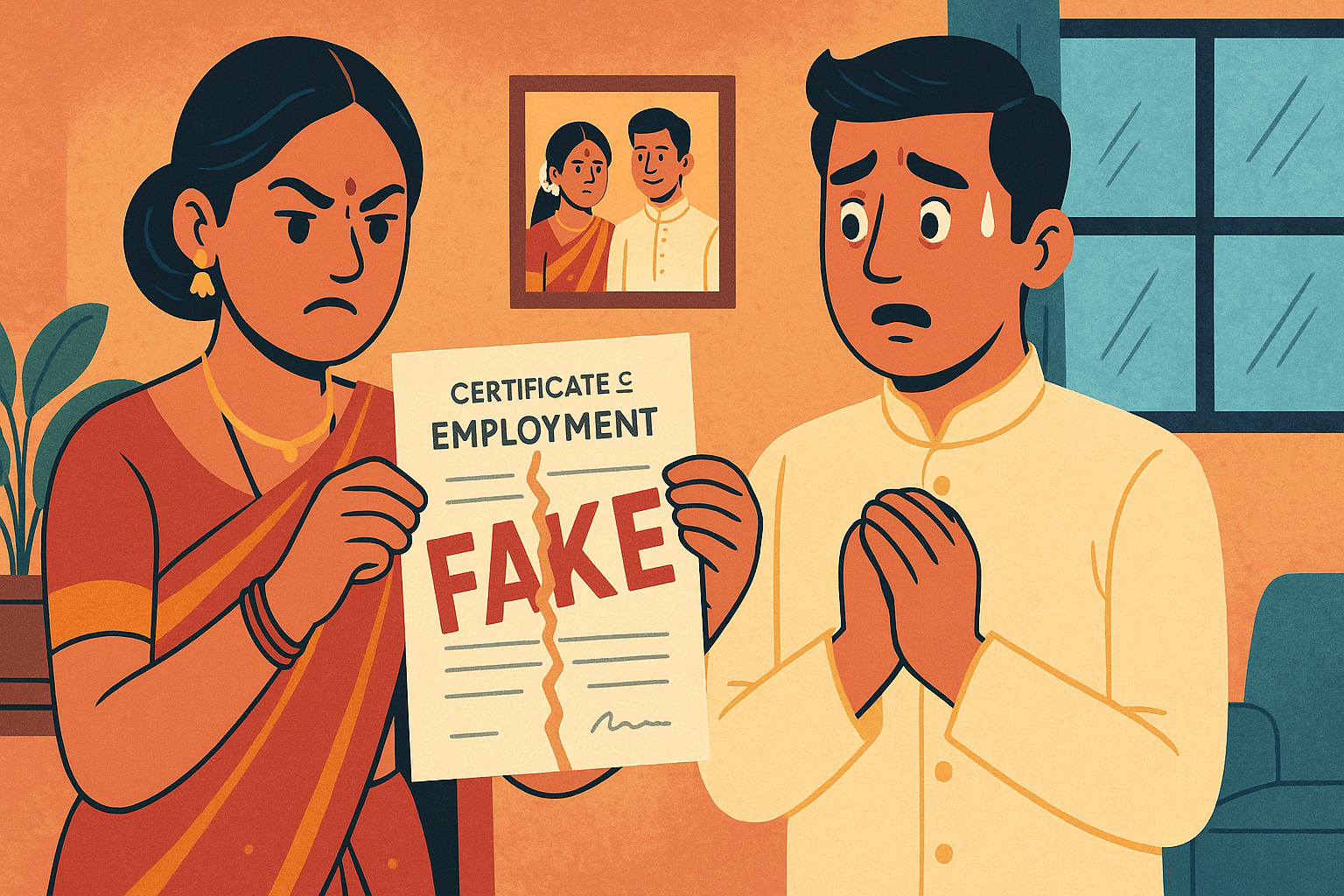 False Representation of Employment Status in Marriage: Rights of the ...