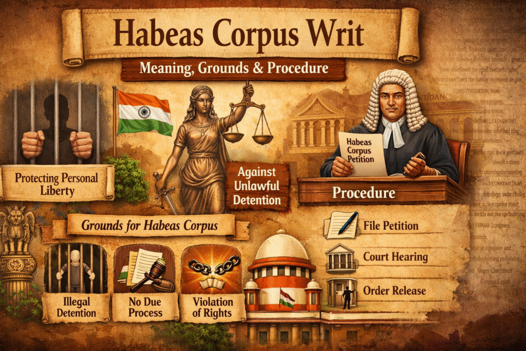 Habeas Corpus Writ: Meaning, Grounds and Procedure Explained for the ...
