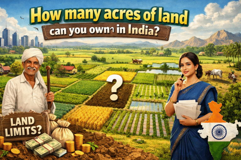 How Many Acres of Land Can You Own in India? - Dr. Abhishek Gandhi