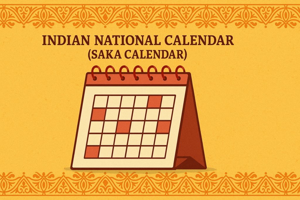 Indian National Calendar (Saka Calendar): India’s Official Measure of ...