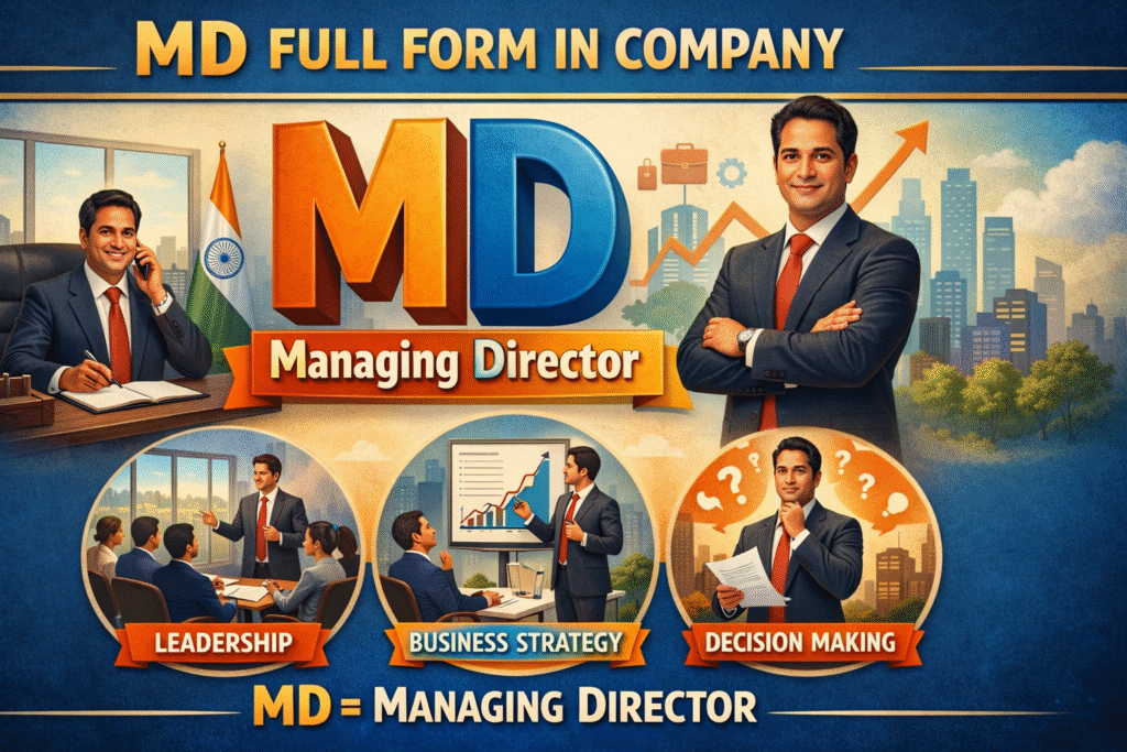 MD Full Form in Company: Meaning, Legal Status, Powers, and ...