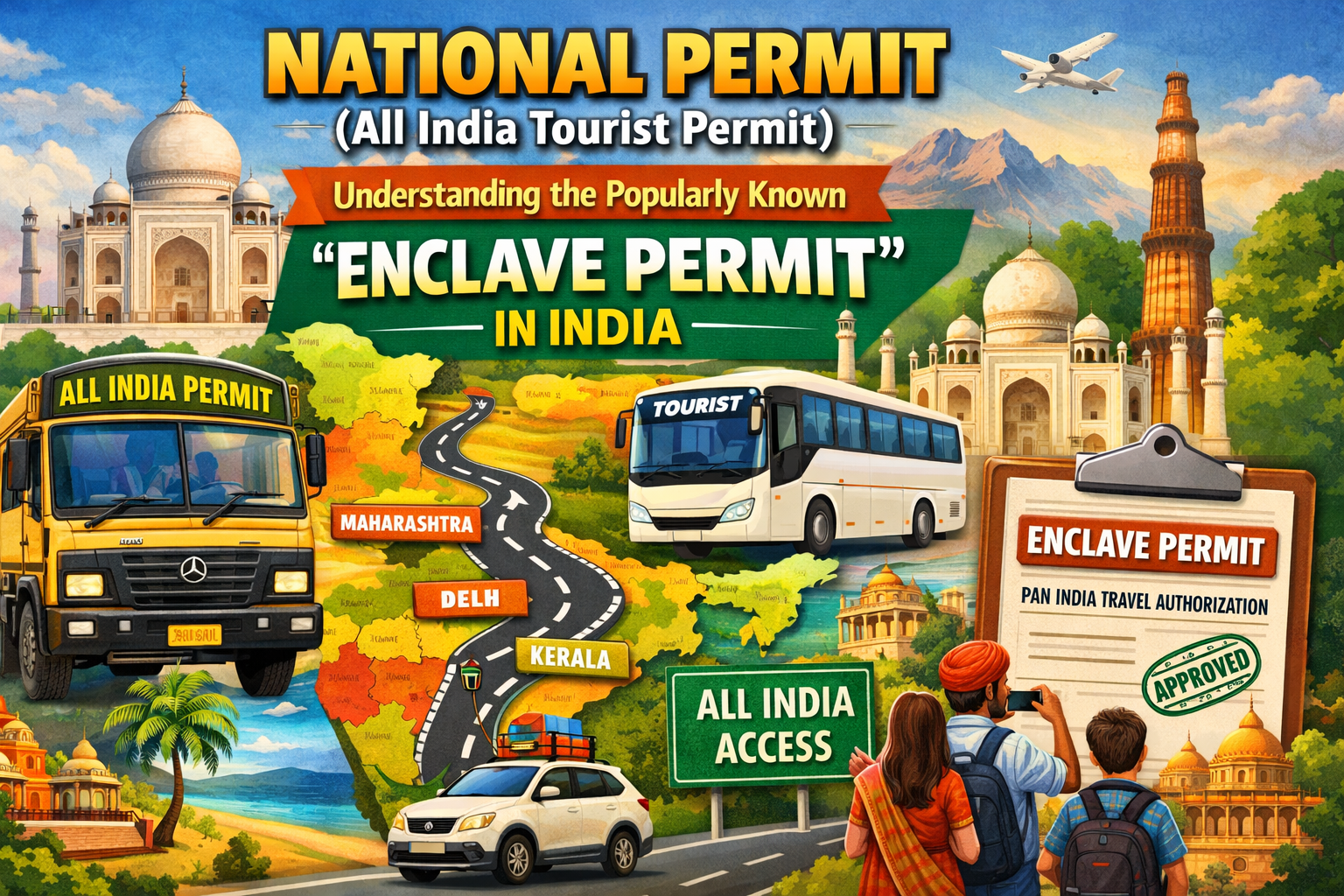 National Permit (All India Tourist Permit): Understanding the Popularly ...