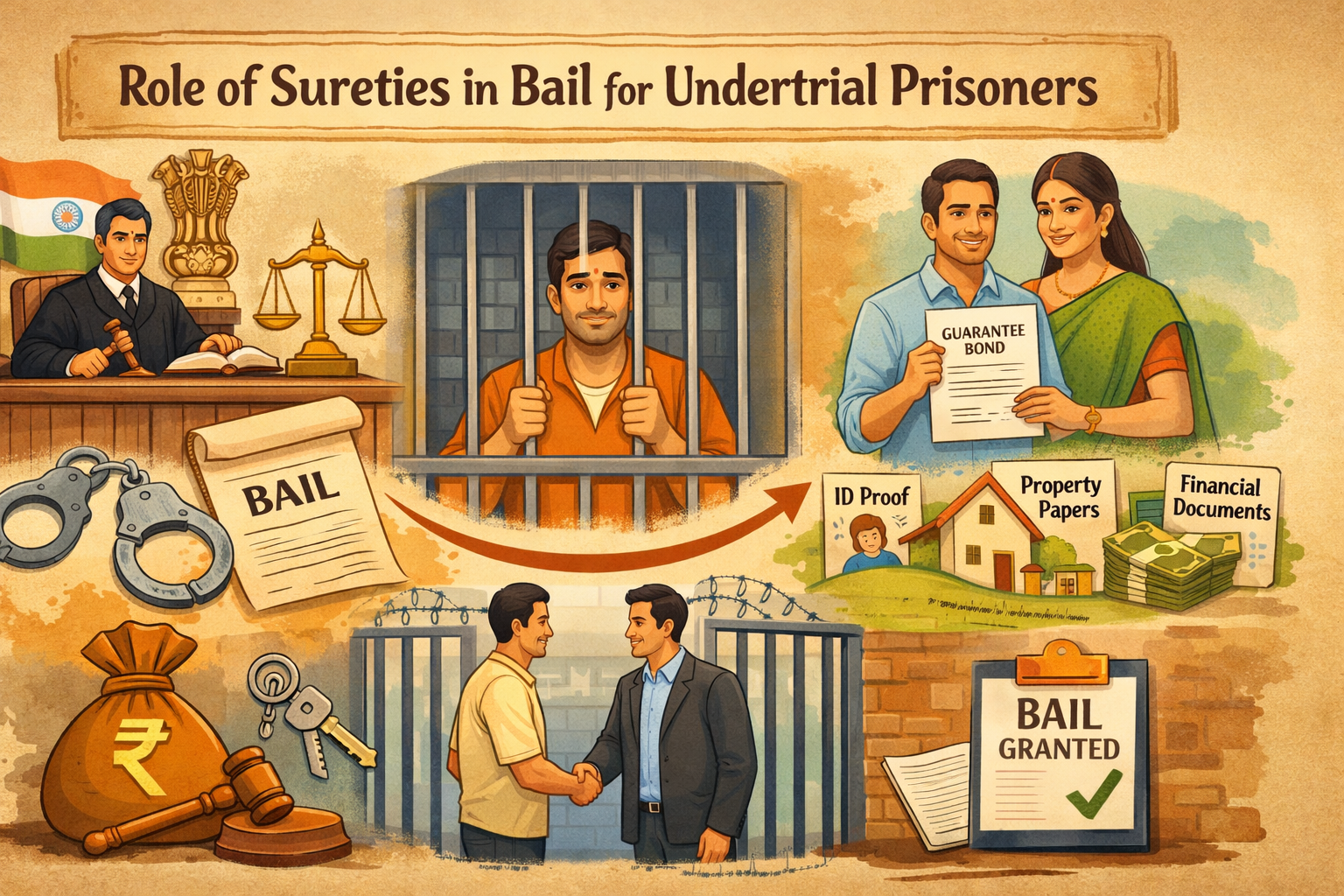 The Role of Sureties in Bail for Undertrial Prisoners: A Practical ...