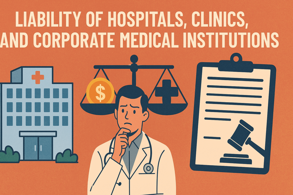 Understanding the Liability of Hospitals, Clinics, and Corporate ...