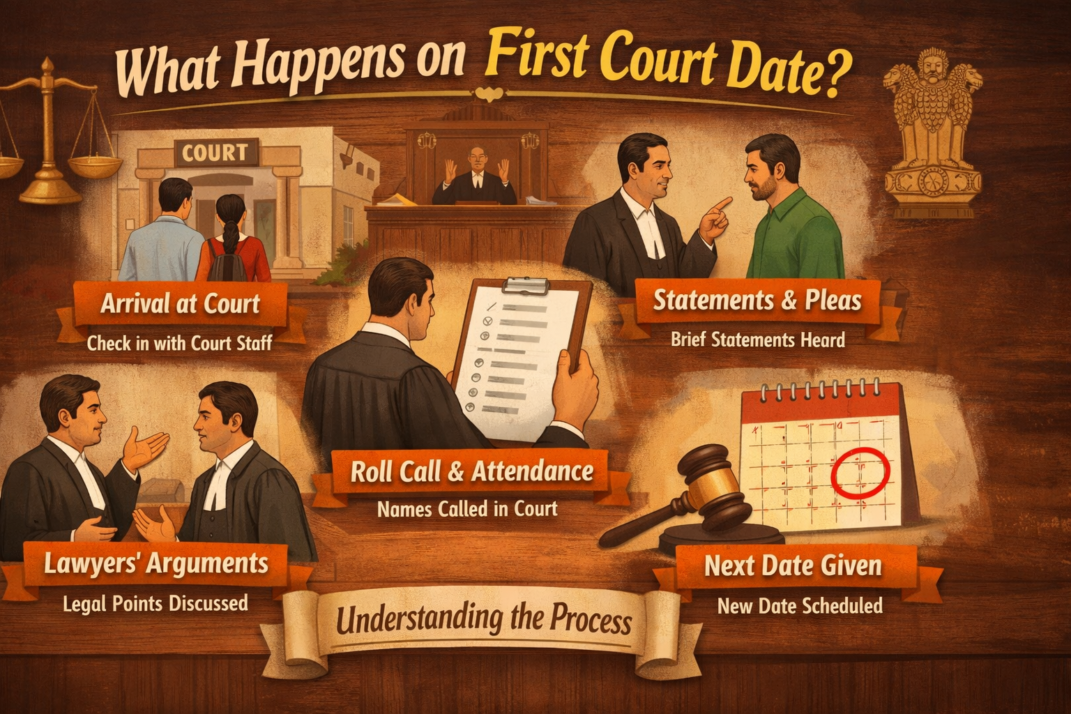 What Happens on the First Court Date in India? A Clear and Practical ...