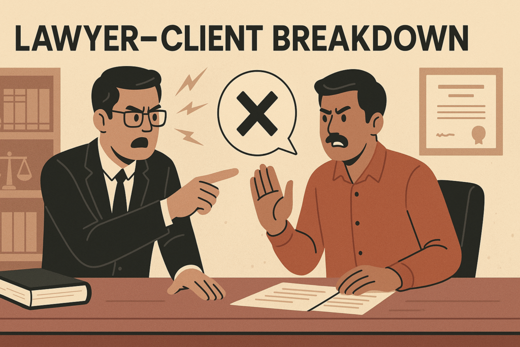 When Trust Falters: Understanding Lawyer–Client Breakdown in the Legal ...