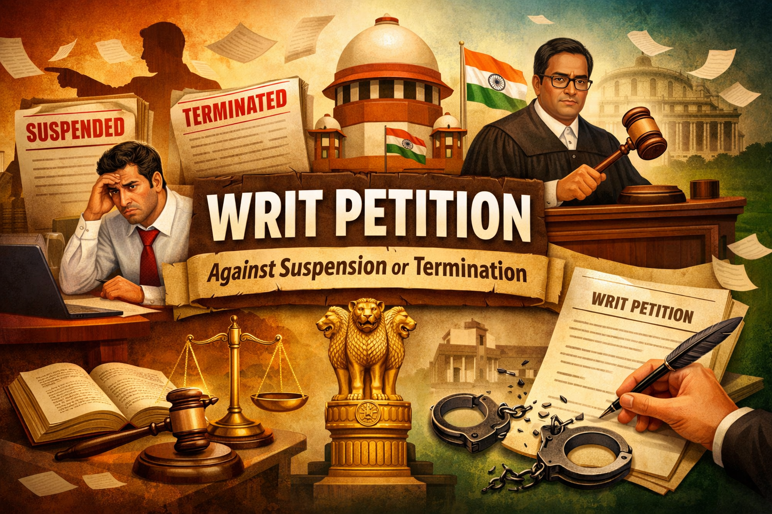 Writ Petition Against Suspension or Termination: Constitutional Remedy ...