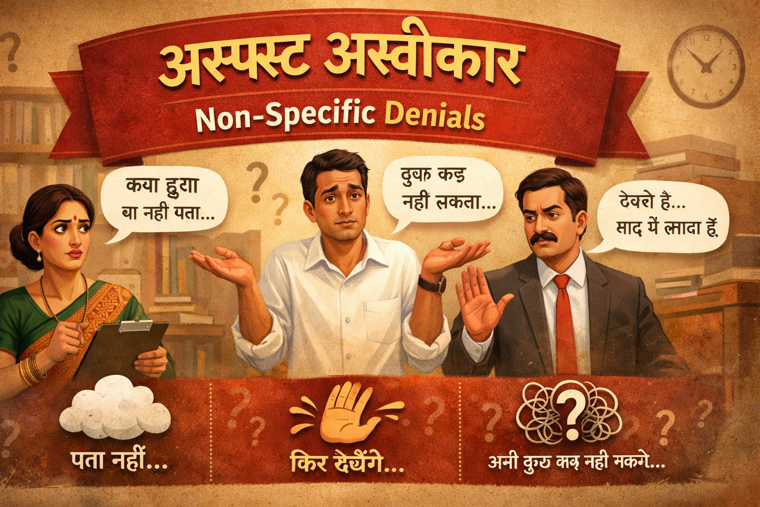 Non-Specific Denials in Law: Why Vague Replies Can Cost You a Case - Dr ...