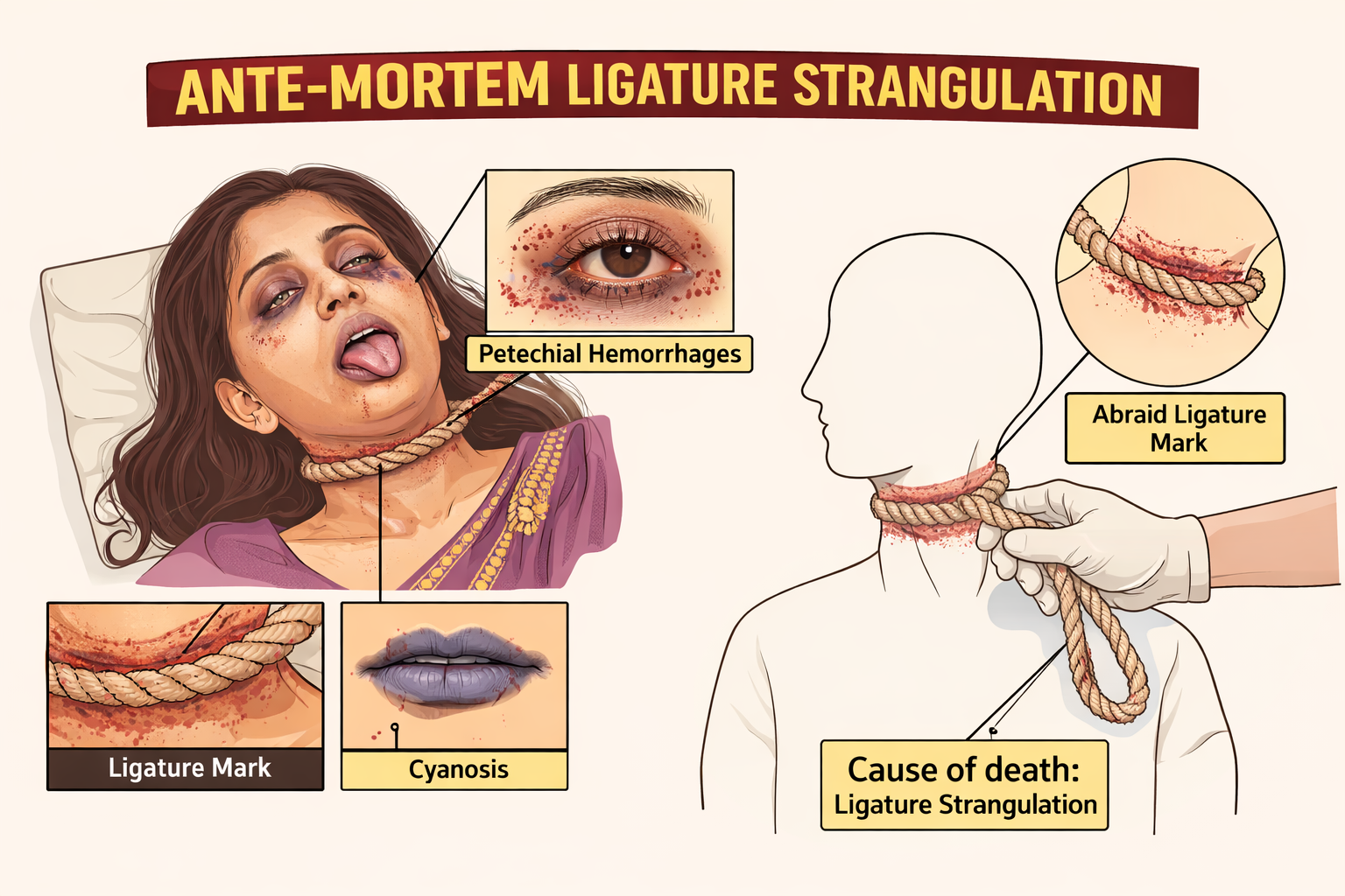 When the Mark Speaks: Understanding Ante-Mortem Ligature Strangulation ...