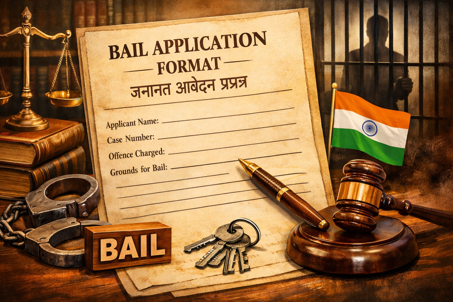 Bail Application Format in India: Complete Legal Guide, Structure, and Practical FAQs for the ...