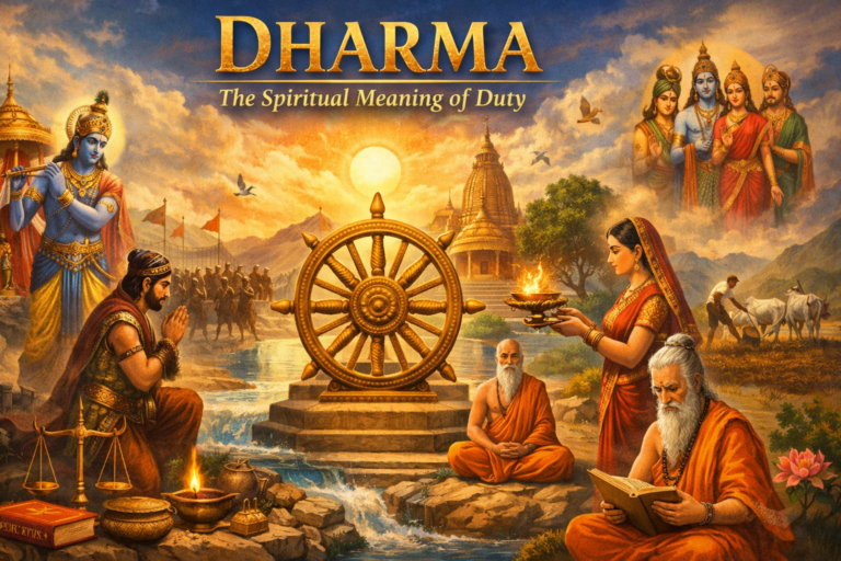 Dharma: The Spiritual Meaning of Duty in Human Life and Society - Dr ...