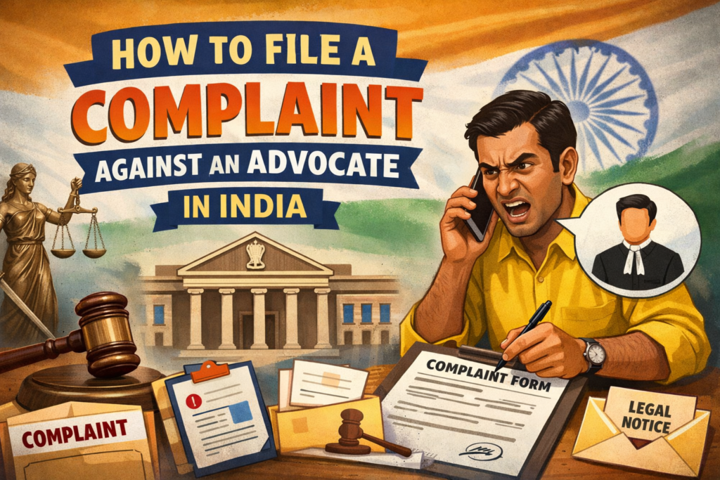 How to File a Complaint Against an Advocate in India: A Step-by-Step ...