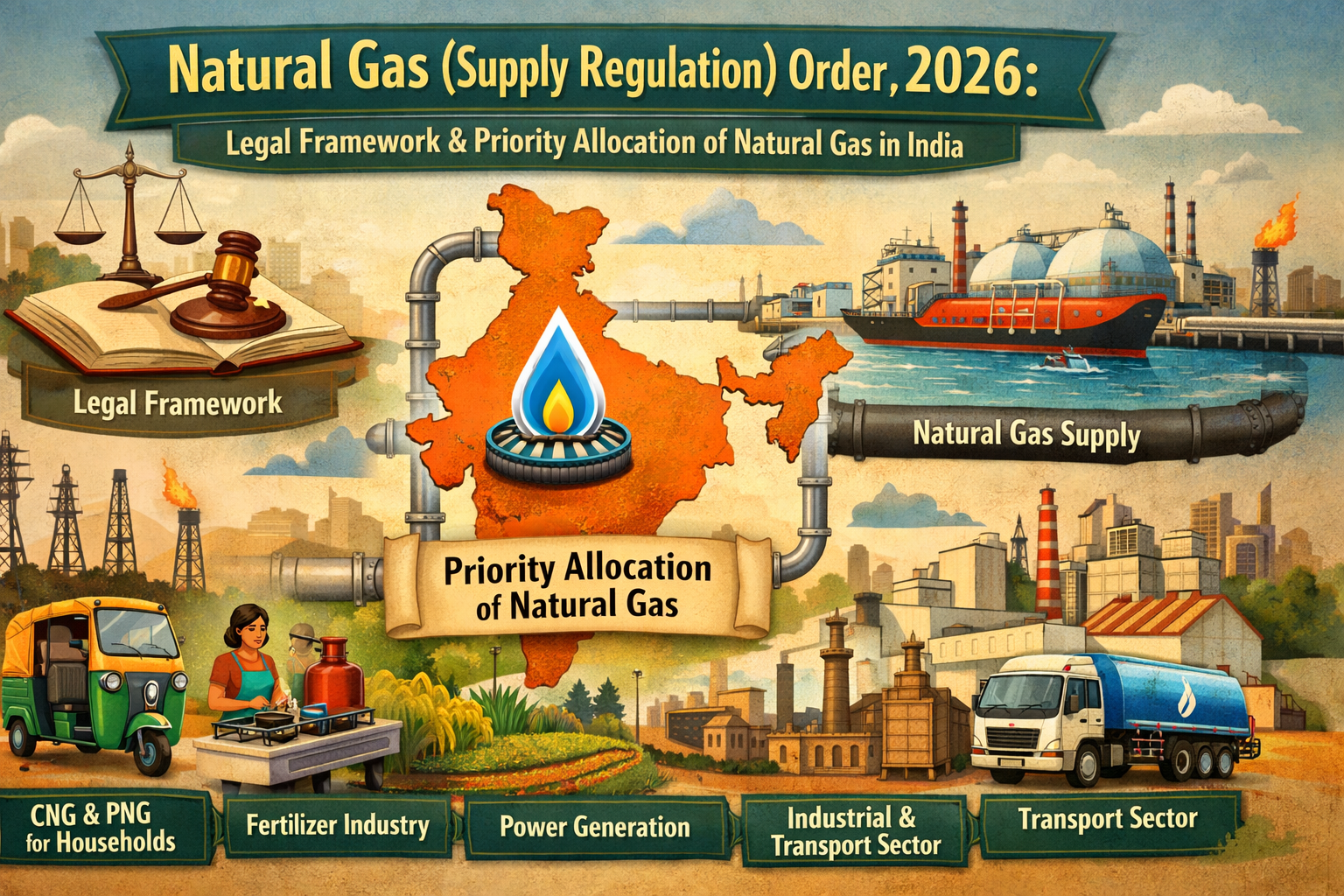 Natural Gas (Supply Regulation) Order, 2026: Legal Framework and ...