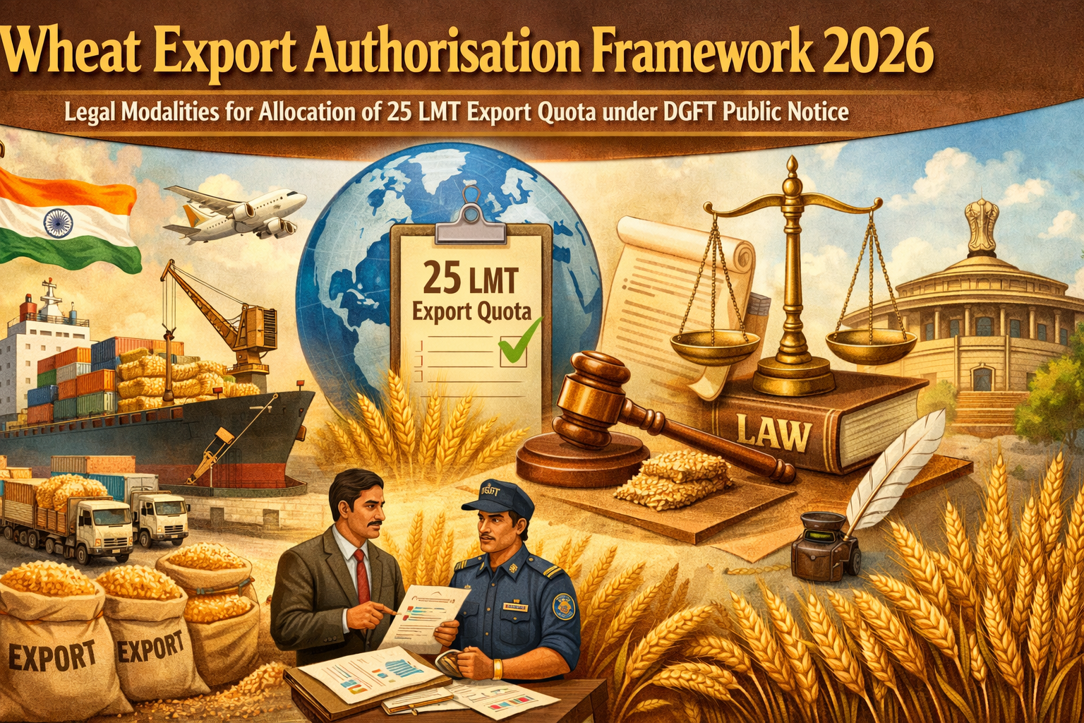 Wheat Export Authorisation Framework 2026: Legal Modalities for ...