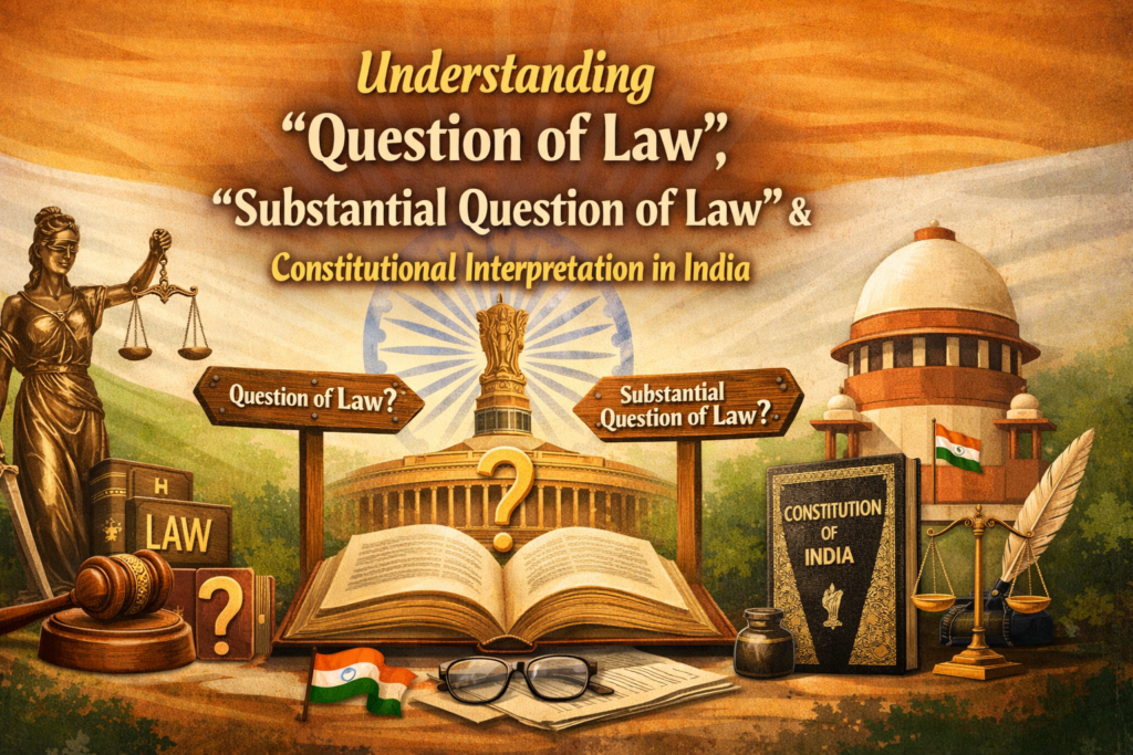 Decoding Legal Questions in Appeals: Understanding “Question of Law ...