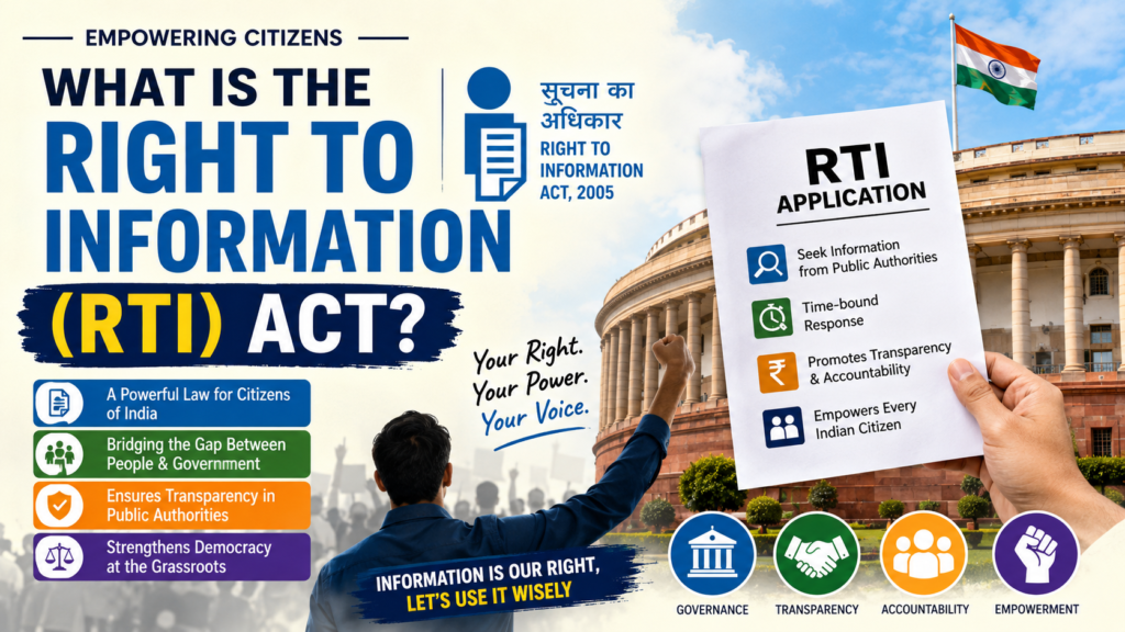 What Is the Right to Information (RTI) Act? A Complete Guide to ...